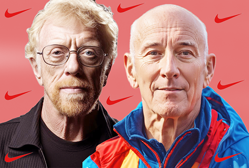 Bill Bowerman & Phil Knight (Nike) - The Fashiongton Post